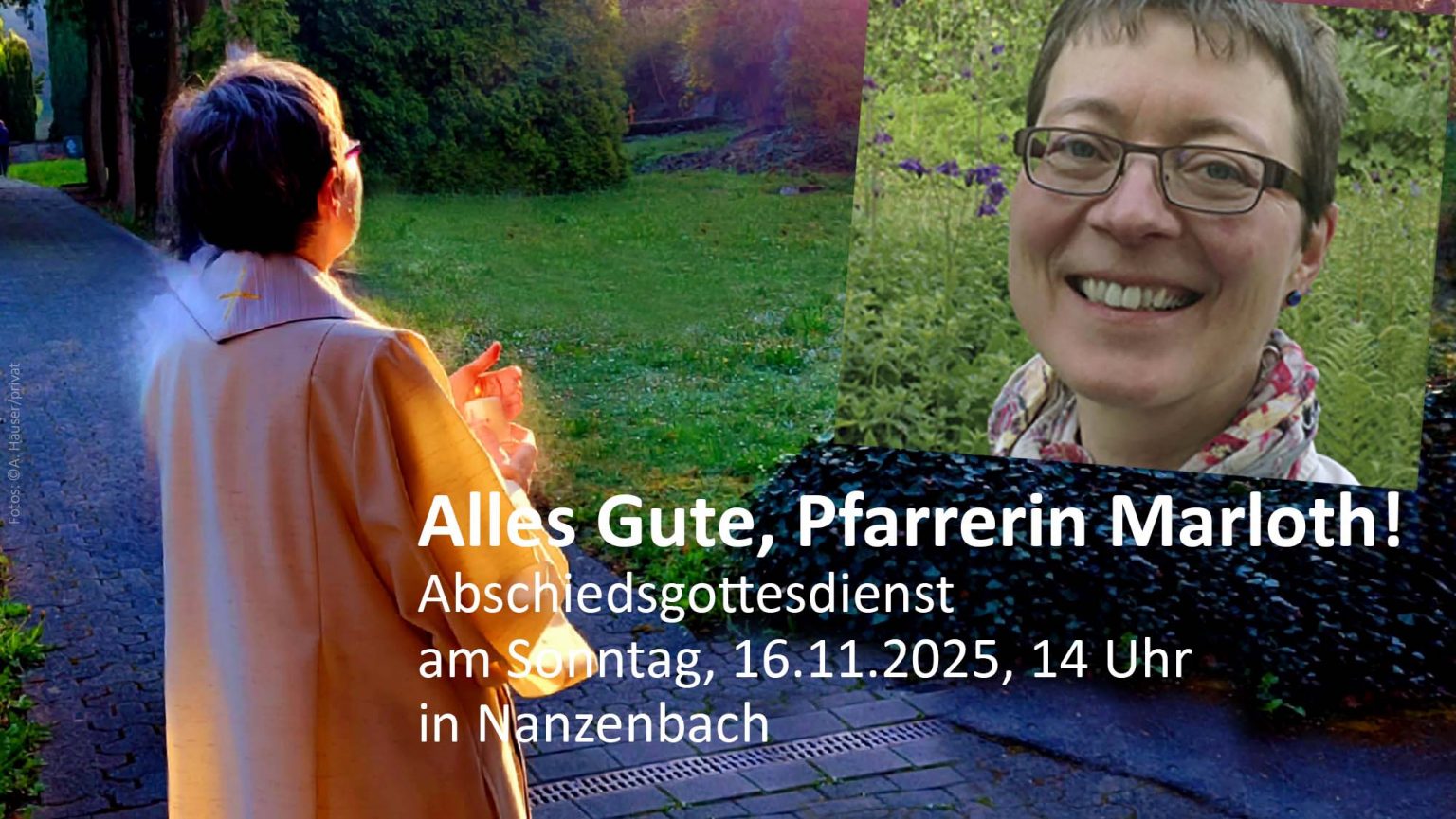 Abschied in den Ruhestand – Ev. Kirche Dillenburg